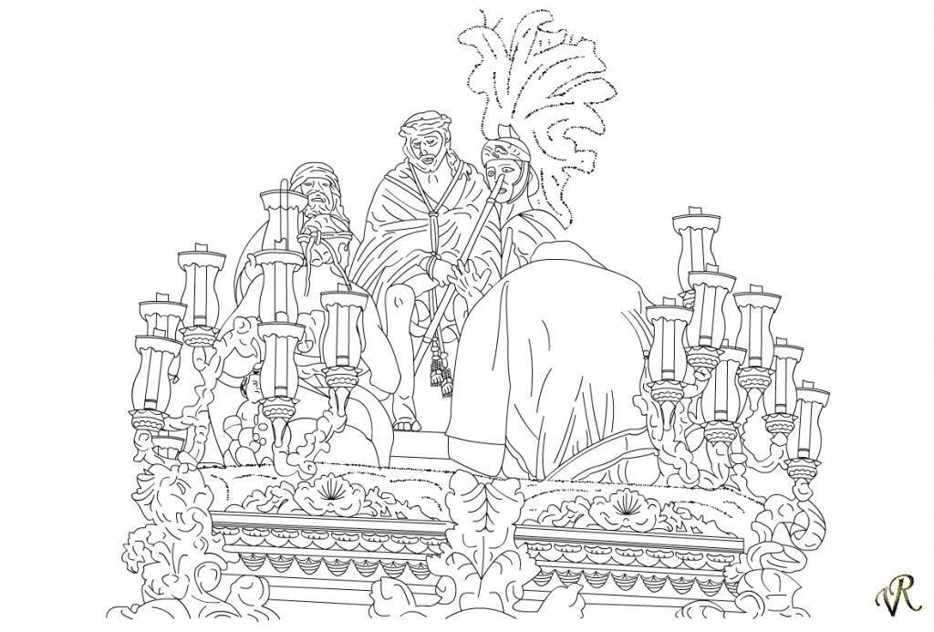 SEMANA SANTA COLOREAR - iDibujos